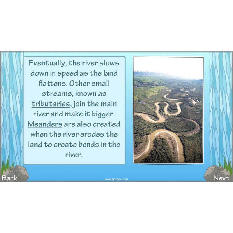 Investigating Rivers KS2 Geography lessons by PlanBee