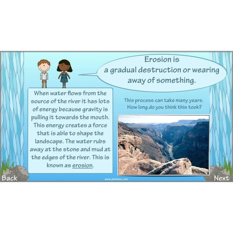 Investigating Rivers KS2 Geography lessons by PlanBee