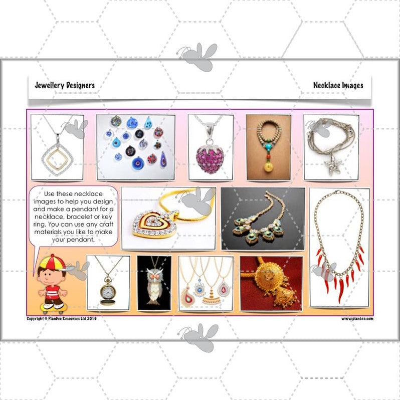 Jewellery Designers KS2 Art & Design Lessons by PlanBee