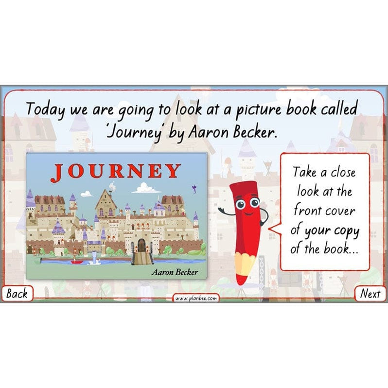 Journey Aaron Becker Planning Year 4 Narrative by PlanBee
