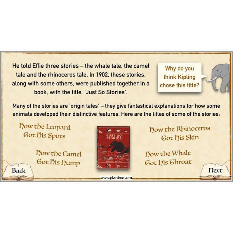 Just So Stories KS2 | Reading Comprehension Year 4 — PlanBee