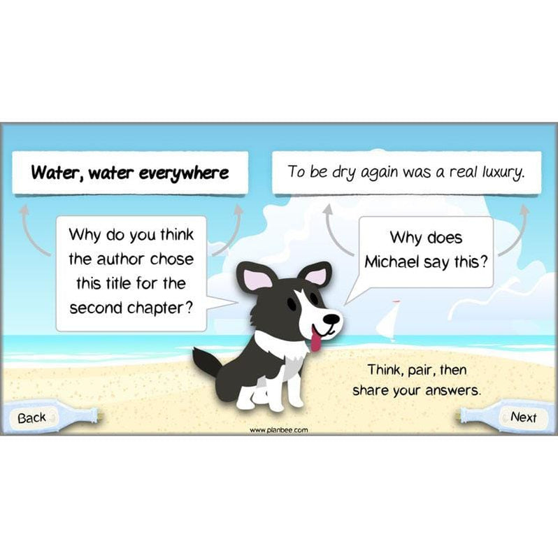 Michael Morpurgo Kensuke's Kingdom Planning by PlanBee