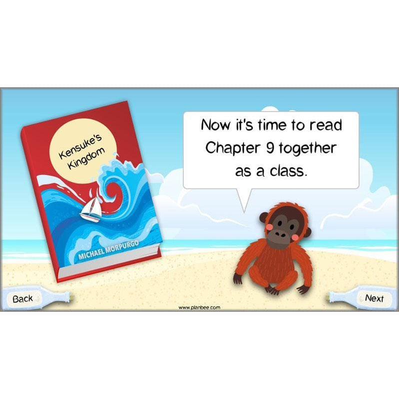 Michael Morpurgo Kensuke's Kingdom Planning by PlanBee