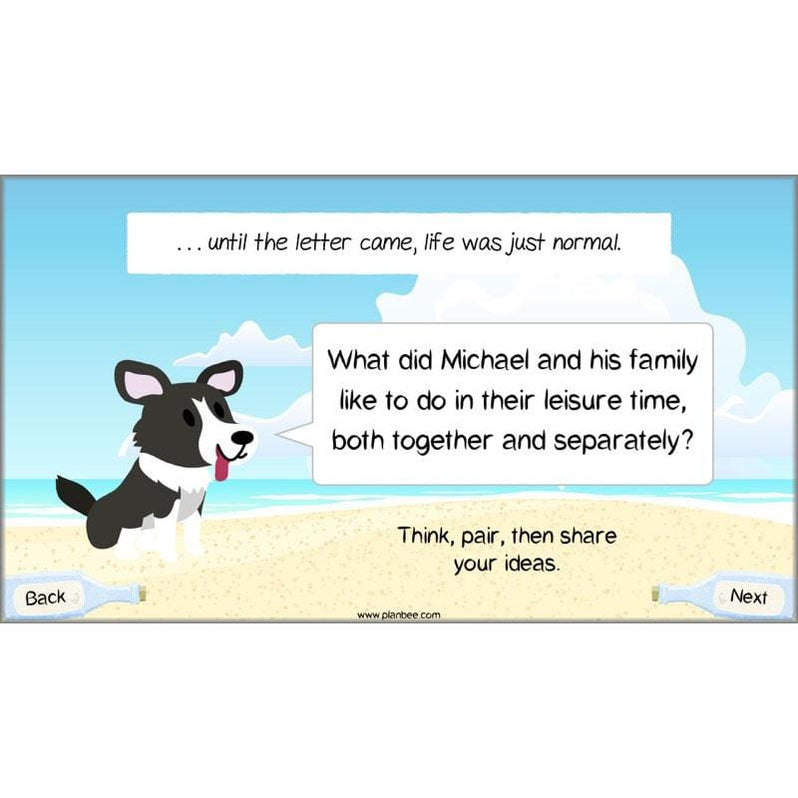 Michael Morpurgo Kensuke's Kingdom Planning by PlanBee