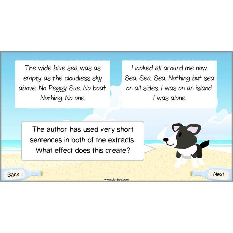 Michael Morpurgo Kensuke's Kingdom Planning by PlanBee