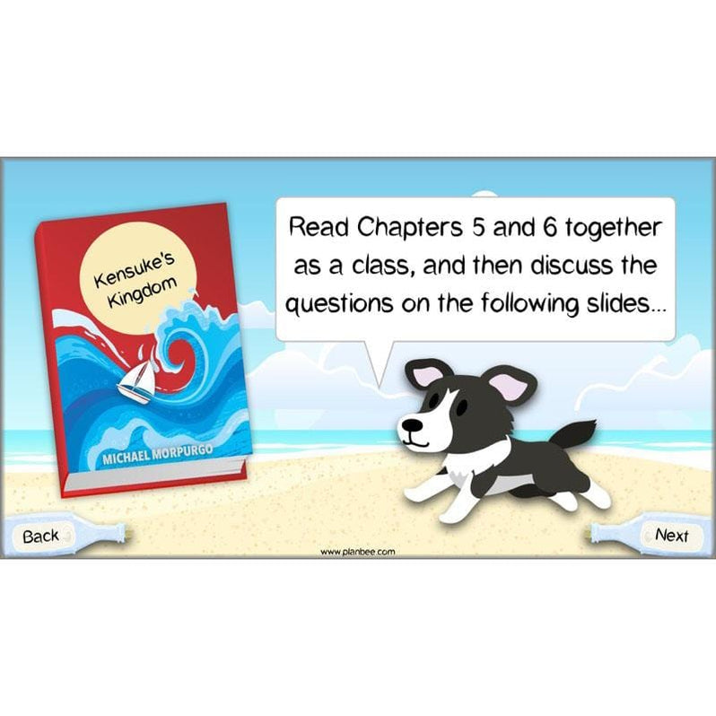 Michael Morpurgo Kensuke's Kingdom Planning by PlanBee