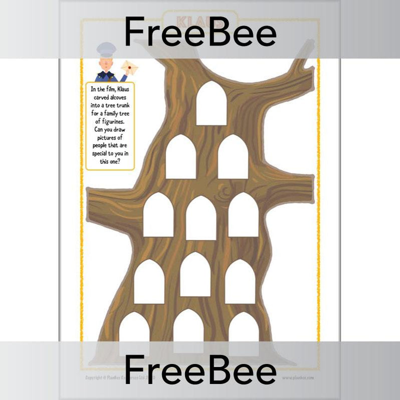 Free Klaus Film Activity Sheets by PlanBee