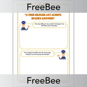 Free Klaus Film Activity Sheets by PlanBee