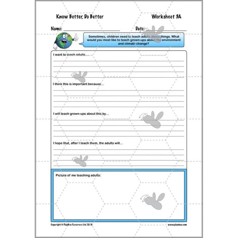 Climate Change Worksheets KS2 Lesson | PlanBee