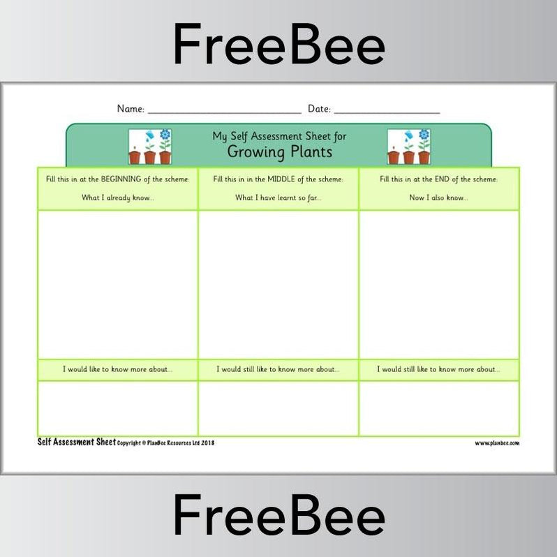 KS1 Science Self Assessment Sheets — PlanBee
