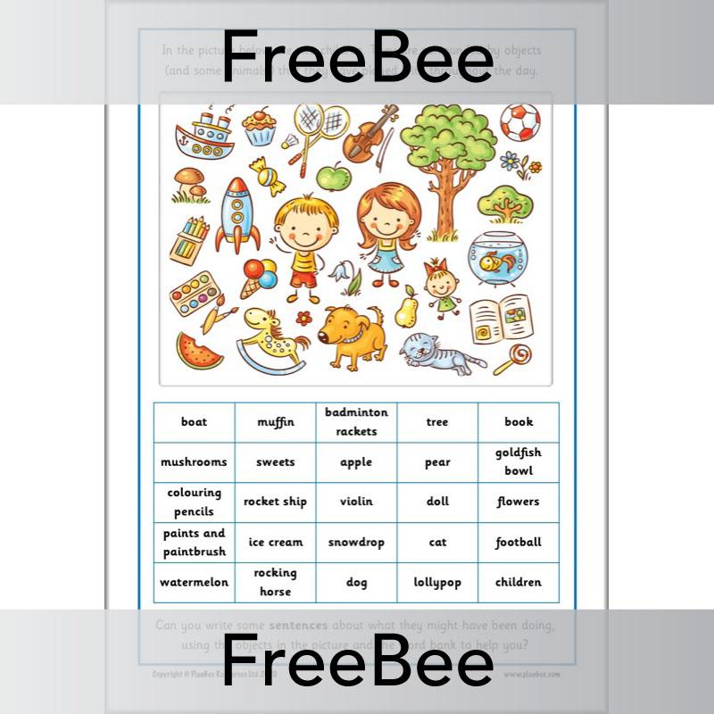 FREE KS1 Writing Prompts PDF Printable by PlanBee