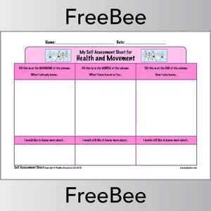 Free KS2 Science Self Assessment Sheets by PlanBee