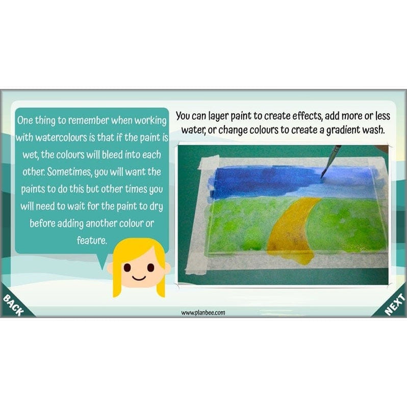 Landscape Art KS2 Lesson Planning Pack by PlanBee