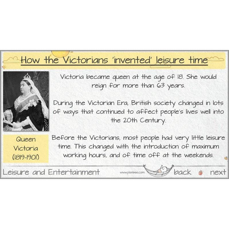 Leisure and Entertainment in the 20th Century: KS2 History — PlanBee