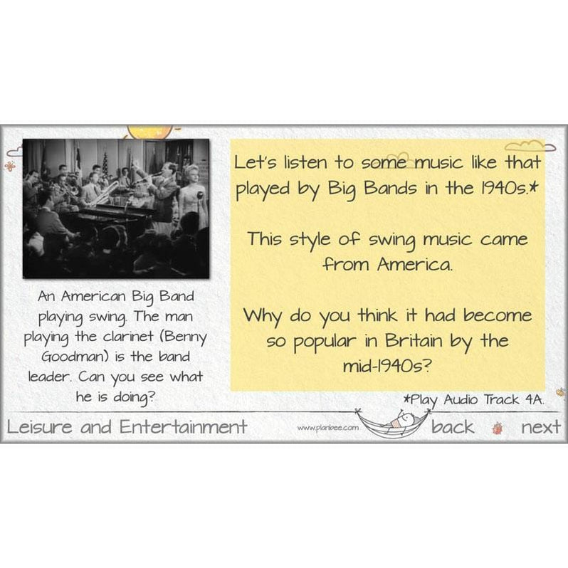 Leisure and Entertainment in the 20th Century: KS2 History — PlanBee