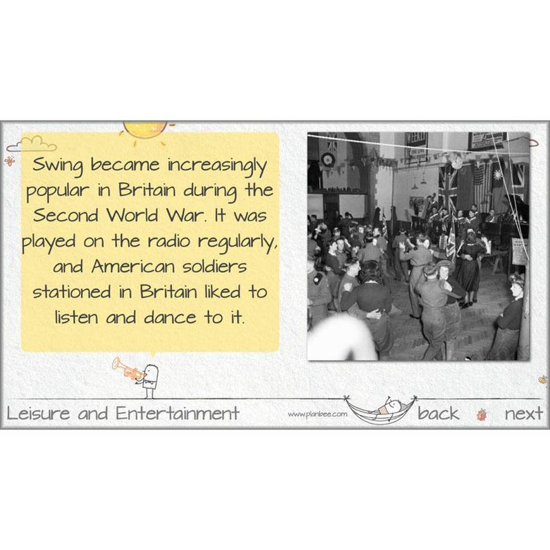 Leisure and Entertainment in the 20th Century: KS2 History — PlanBee