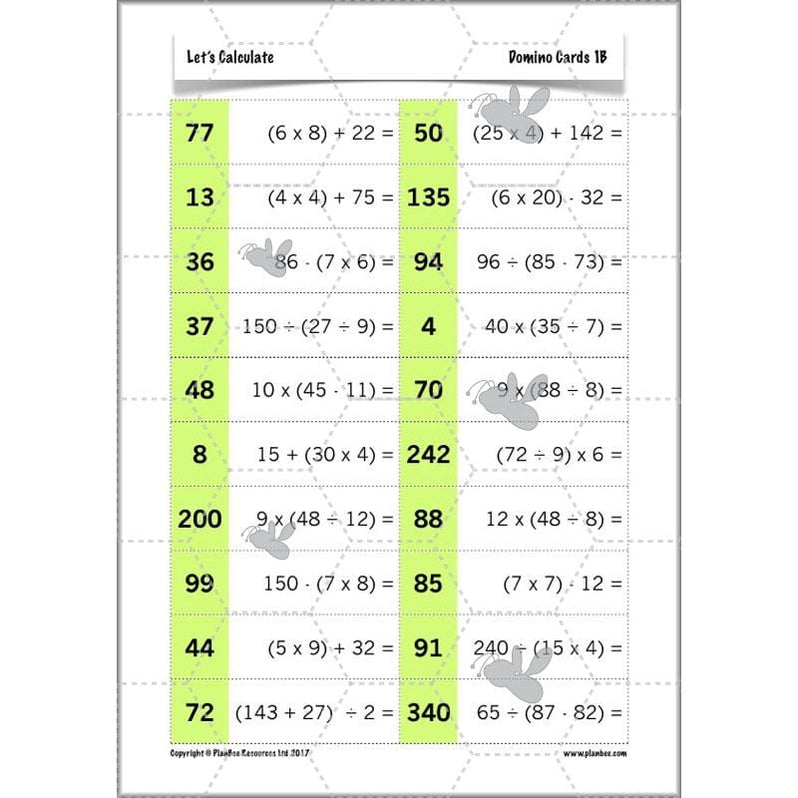Let's Calculate Year 5 Problem-solving questions by PlanBee