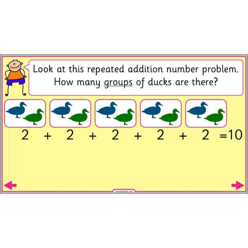 Let’s count in multiples - maths for Year 1 KS1 — PlanBee