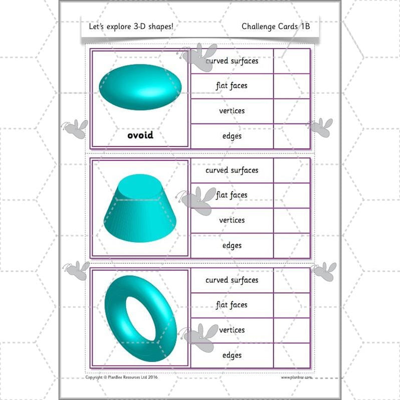 Explore 3D Shapes Year 2 Maths Lesson by PlanBee