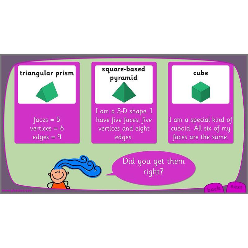 Explore 3D Shapes Year 2 Maths Lesson by PlanBee
