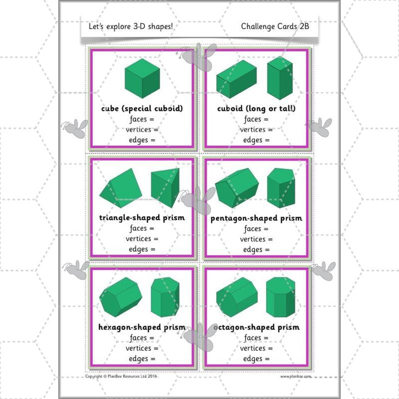 Explore 3D Shapes Year 2 Maths Lesson by PlanBee