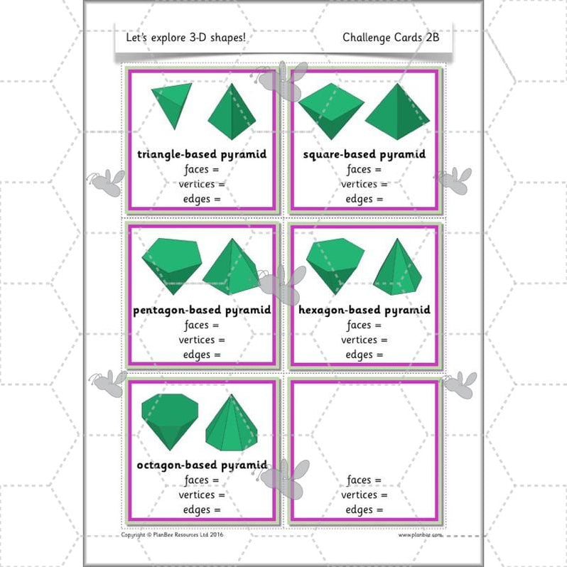 Explore 3D Shapes Year 2 Maths Lesson by PlanBee