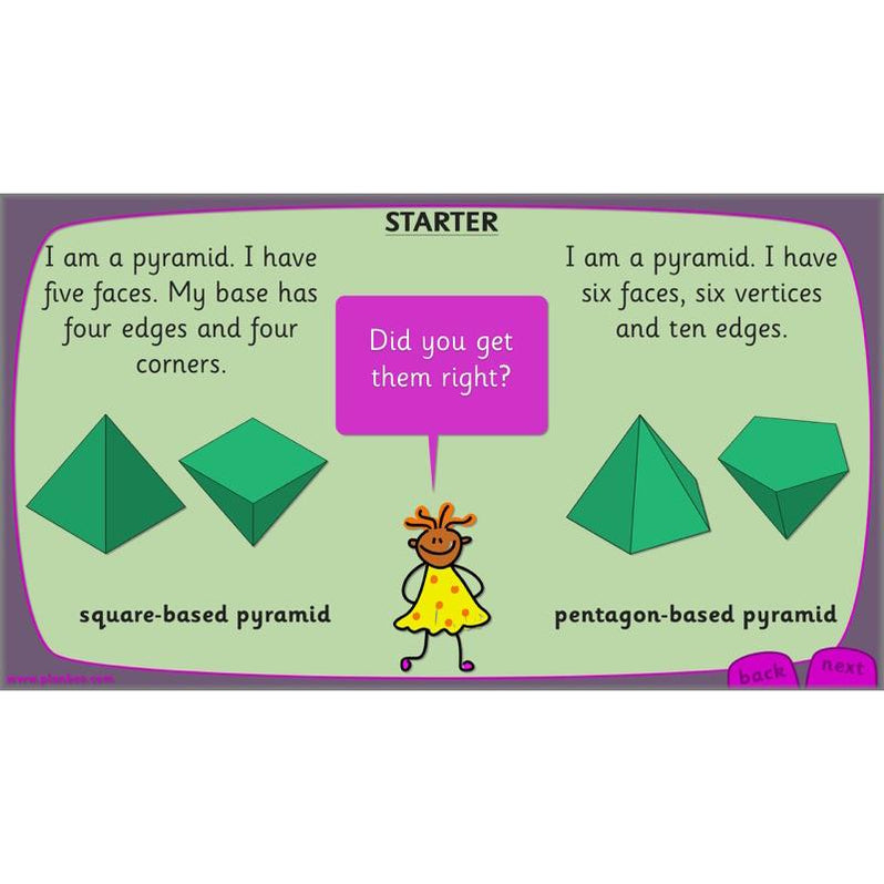 Explore 3D Shapes Year 2 Maths Lesson by PlanBee