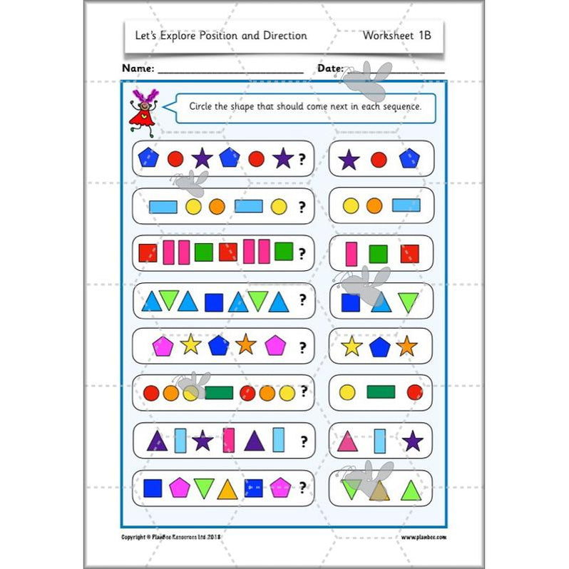 Explore Position and Direction Year 2 Maths | PlanBee