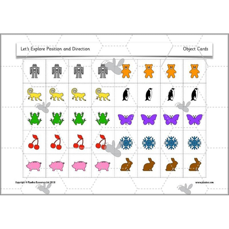 Explore Position and Direction Year 2 Maths | PlanBee