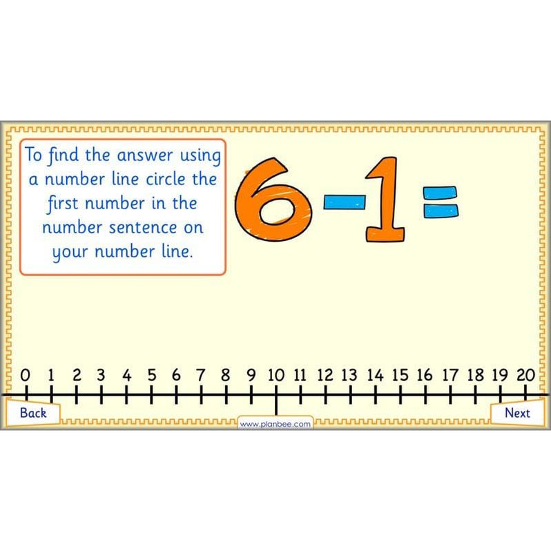Let’s find one more and one less Year 1 Maths by PlanBee