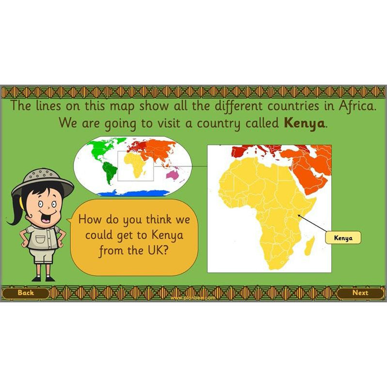 Let's go on Safari: Kenya KS1 Geography Lesson Plans — PlanBee