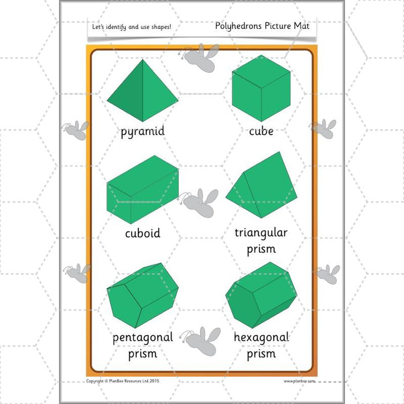 Identify Properties of Shapes Year 1 Maths by PlanBee