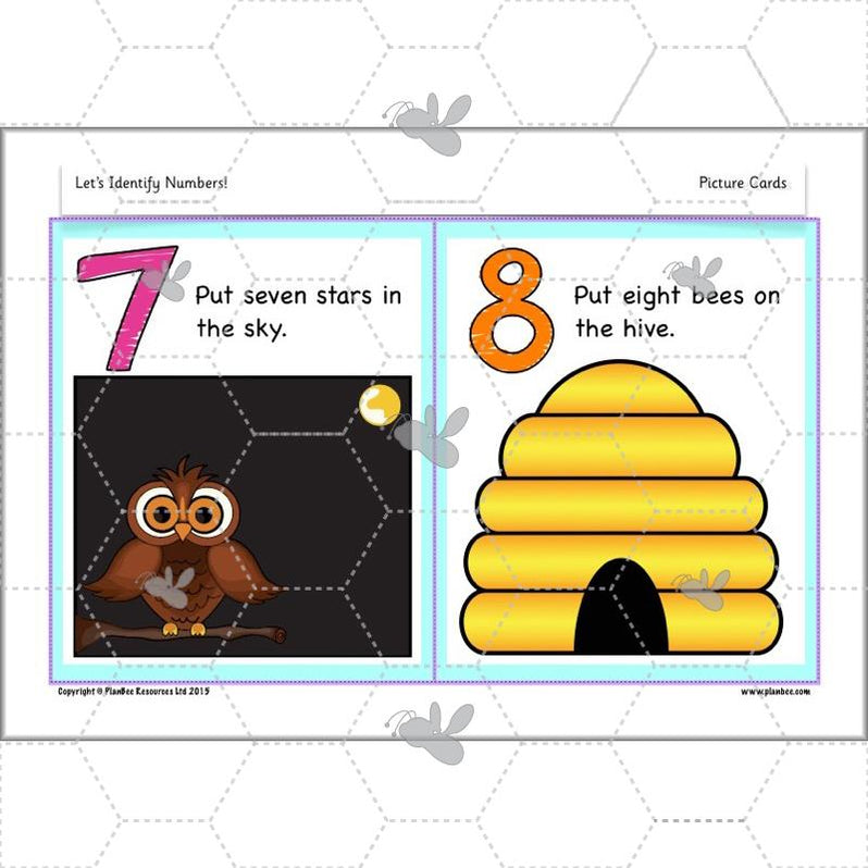 Identify Numbers 1-20 Year 1 Maths by PlanBee