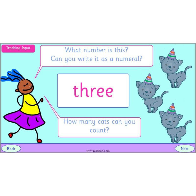 Identify Numbers 1-20 Year 1 Maths by PlanBee