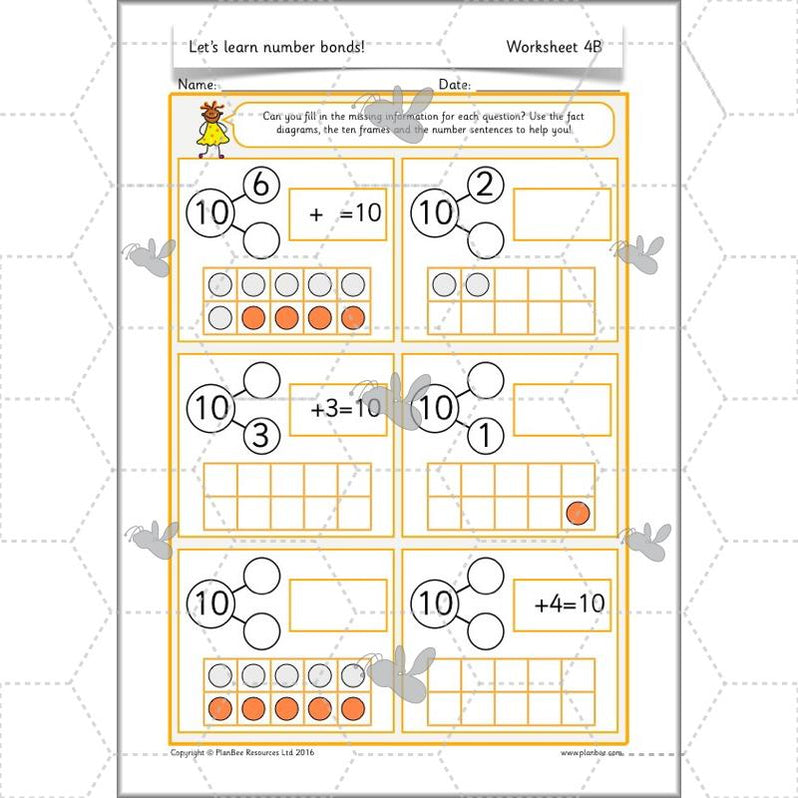 Let’s learn number bonds - KS1 complete planning — PlanBee