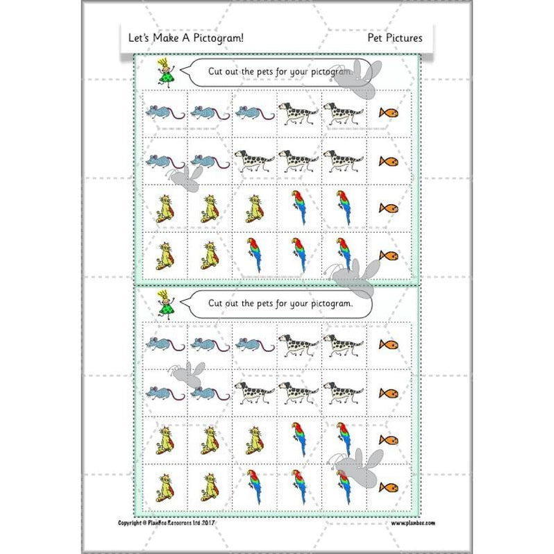 Let's Make Pictograms Year 2 Maths Lessons by PlanBee