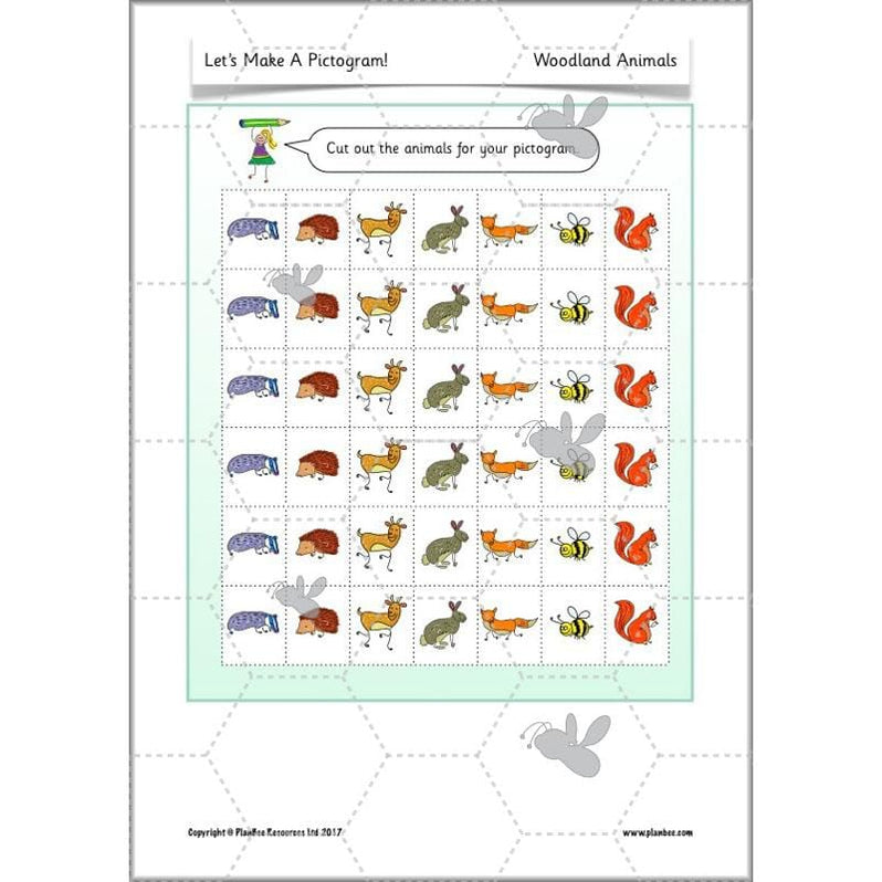 Let's Make Pictograms Year 2 Maths Lessons by PlanBee