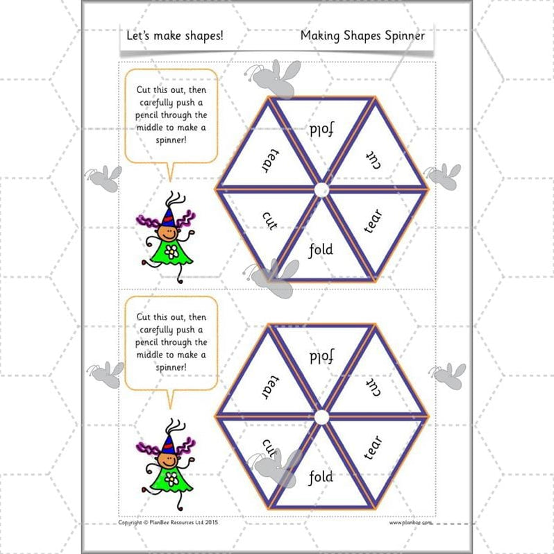 Year 1 Shapes 2D and 3D Maths Lessons by PlanBee