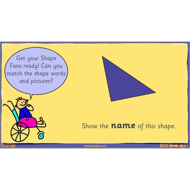 Year 1 Shapes 2D and 3D Maths Lessons by PlanBee