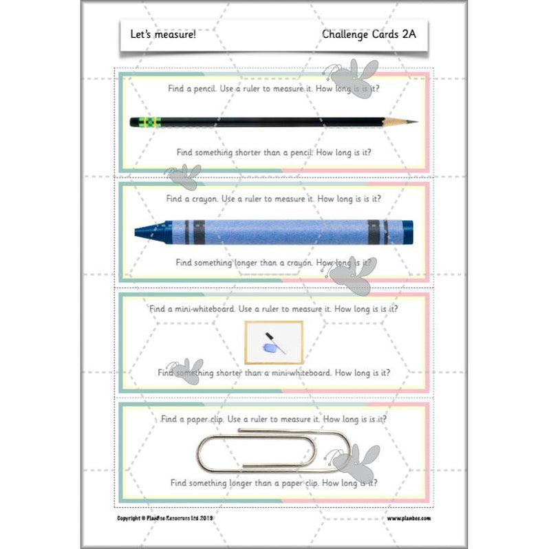 Let’s Measure Year 1 Maths Planning — PlanBee