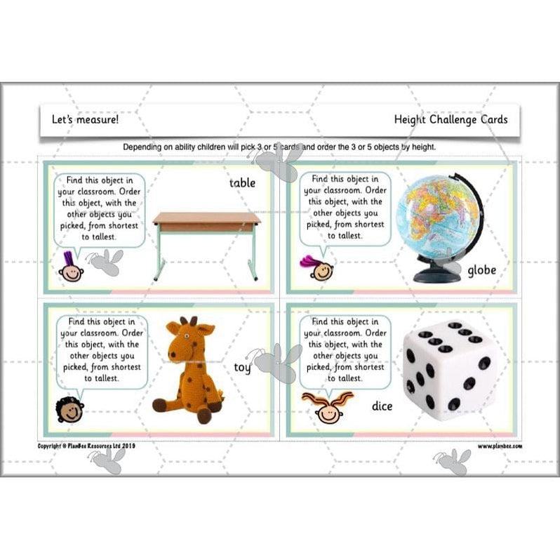 Let’s Measure Year 1 Maths Planning — PlanBee