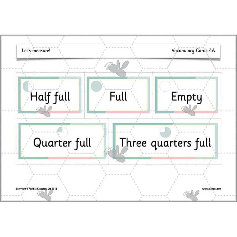 Let’s Measure Year 1 Maths Planning — PlanBee