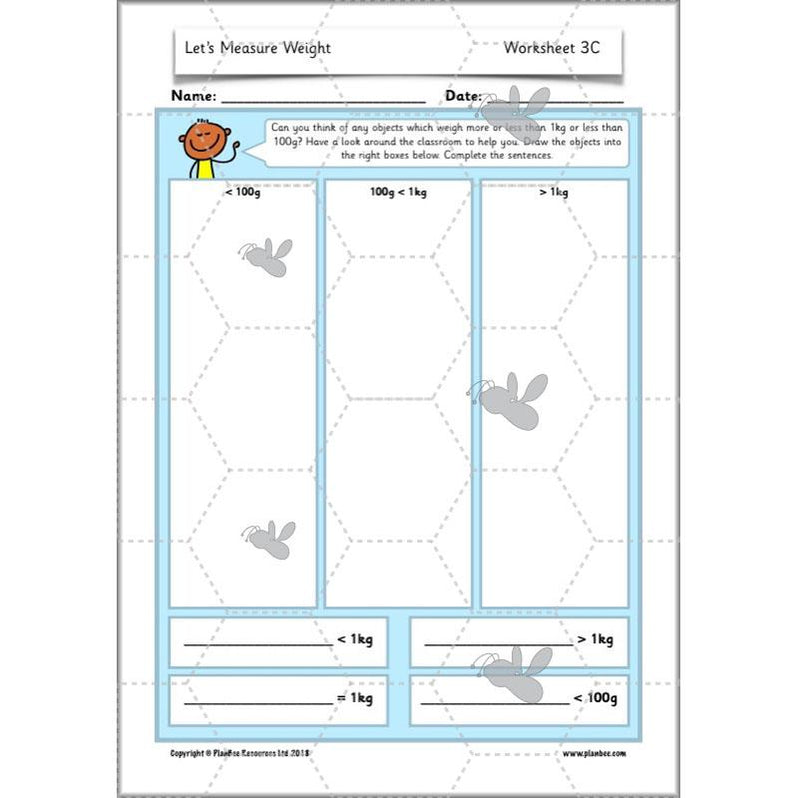 Let's Measure Weight - KS1 - Year 2 Maths - Measurement — PlanBee