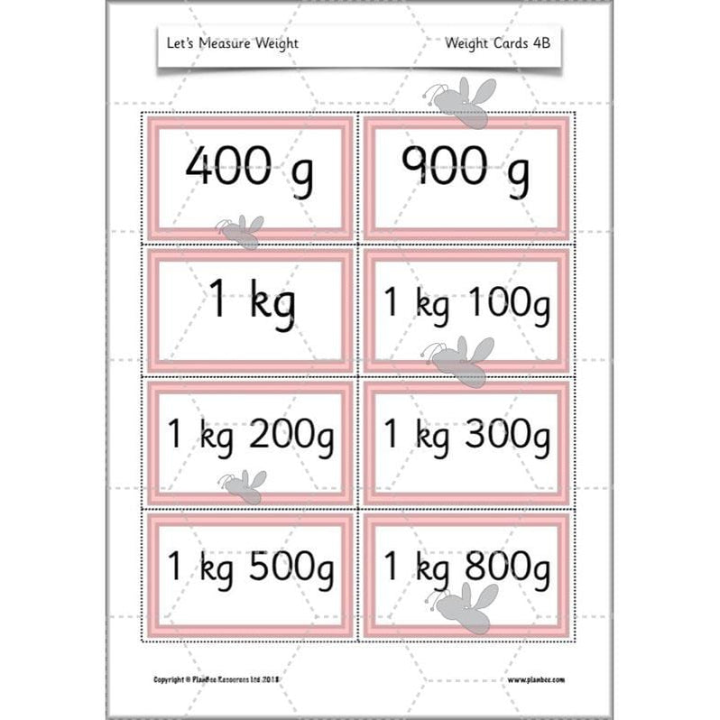 Let's Measure Weight - KS1 - Year 2 Maths - Measurement — PlanBee