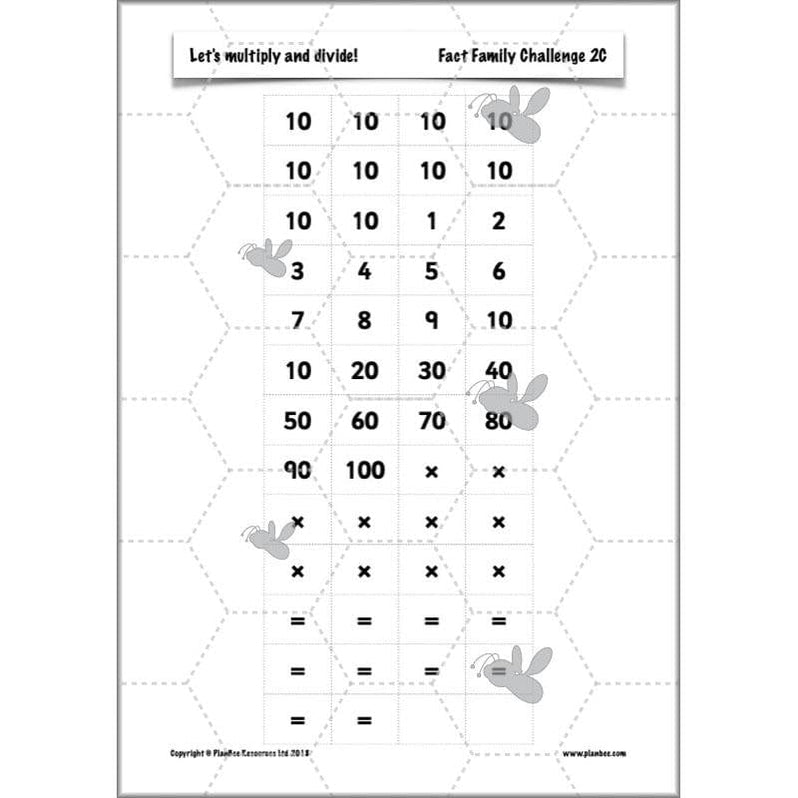 Let's multiply and divide Year 2 maths planning — PlanBee