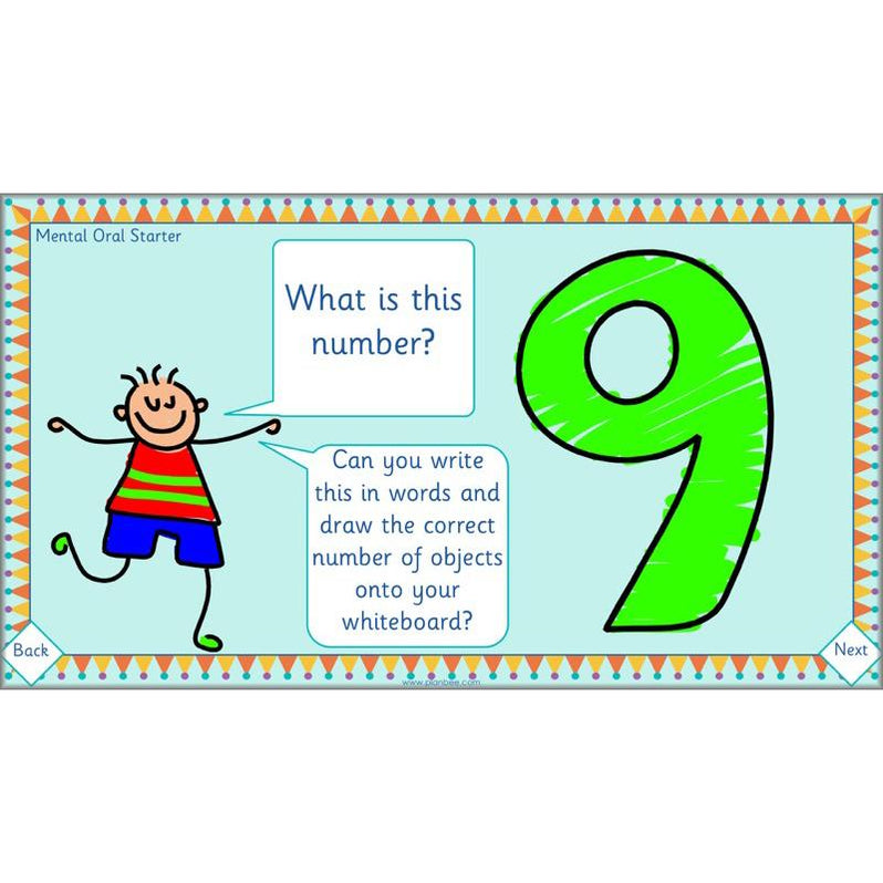 Let’s read, write and use numbers Year 1 Maths by PlanBee
