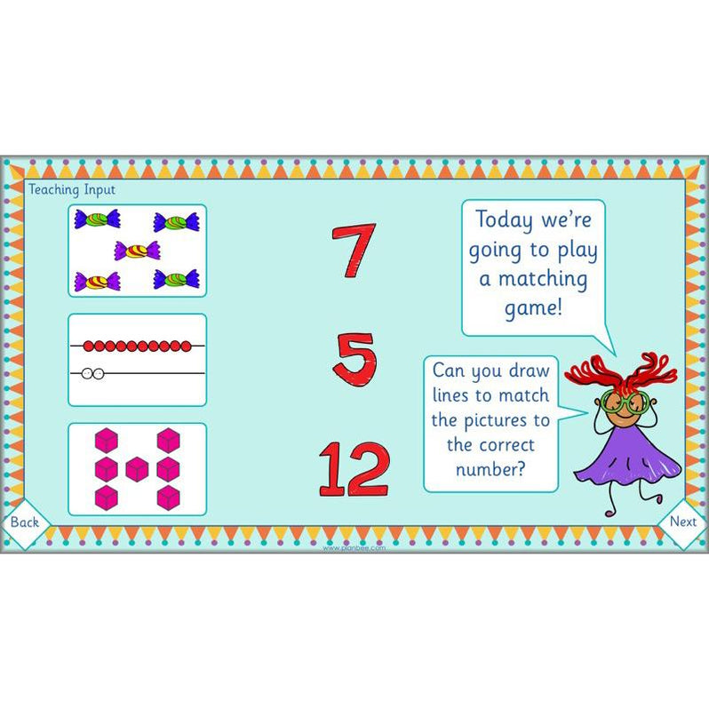 Let’s read, write and use numbers Year 1 Maths by PlanBee