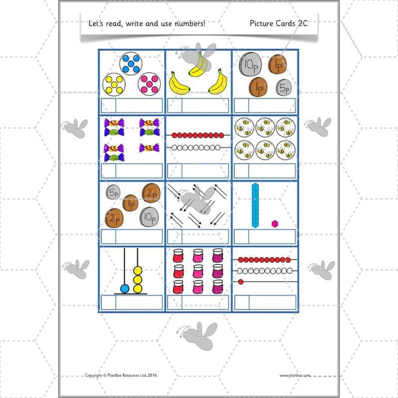 Let’s read, write and use numbers Year 1 Maths by PlanBee