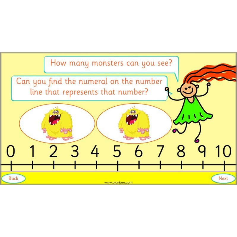 Let's Represent Numbers Year 1 Maths by PlanBee