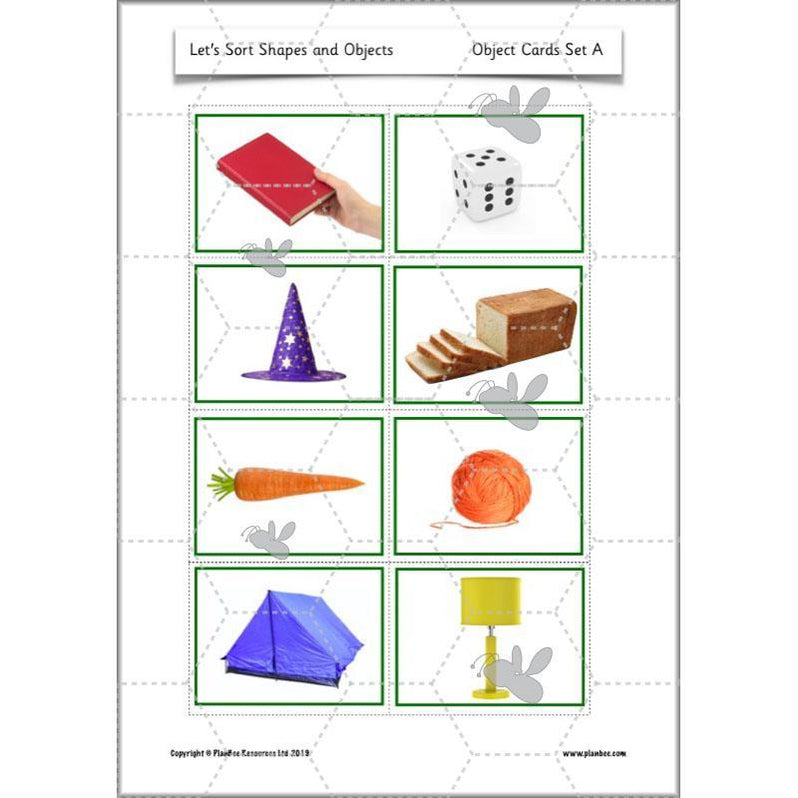 Sort Shapes and Objects: Year 2 shapes lesson by PlanBee